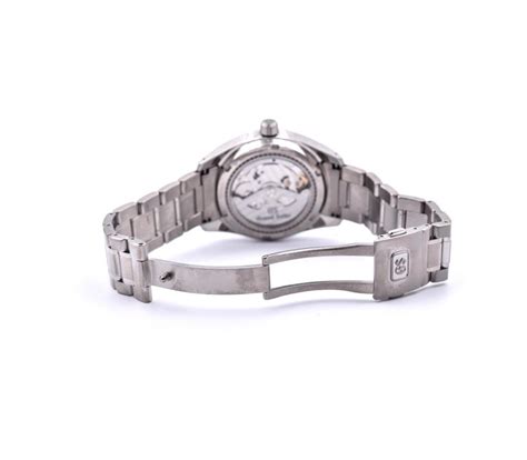 Grand Seiko Titanium Snowflake Dial Watch Ref 9r65 At 1stdibs