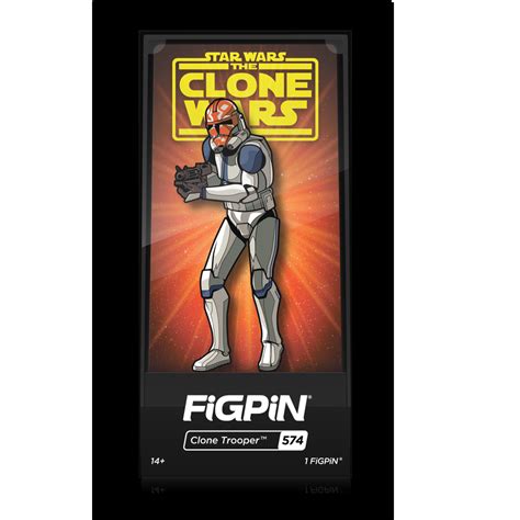 Figpin Clone Trooper 0574 Star Wars 3 Inch Enamel Pin