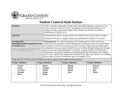 Student Centered Math Stations Student Centered Math Stations