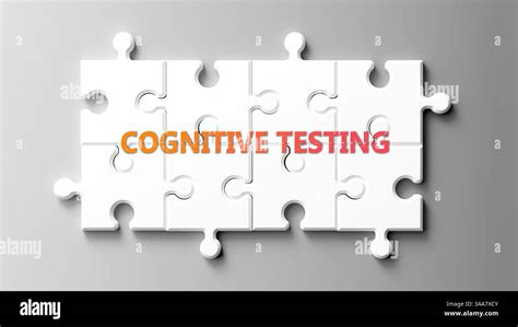 Cognitive Testing As A Complex Subject Related To Important Topics Spreading Around As A Word