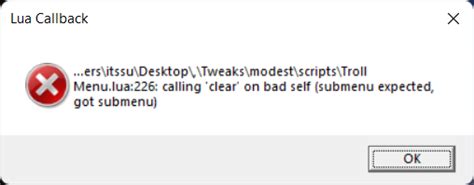 Coding Modest Menu Lua Scripting Megathread Page