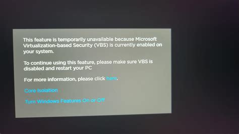 How To Fix Vbs Im Getting This Error And Now Performance Wont Work Hp Omen 16 Rhpomen