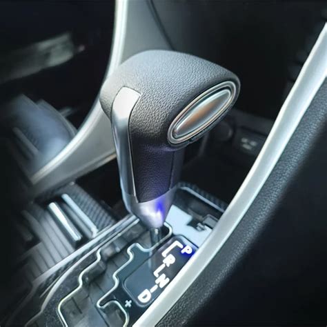 현대 Ix35 용 변속 레버 소나타 베라크루즈 산타페 기어 스틱 자동 변속기 핸들 스틱 변속 헤드 기어 변속 노브