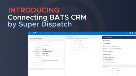 Revolutionize Your Workflow With The Bats Crm Connection Powered By Super Dispatch Super Dispatch