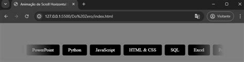 Animação De Scroll Horizontal Infinito Html Css E Javascript