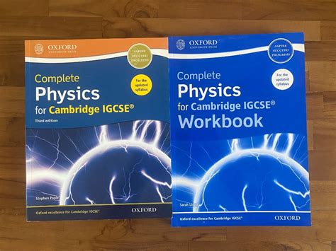 Cambridge IGCSE Physics Textbook Workbook Hobbies Toys Books Magazines Textbooks On