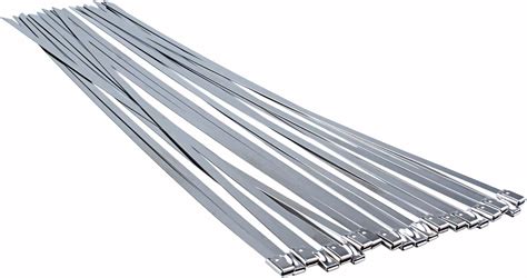 Metal Zip Ties 12 Inch Heavy Duty 304 Stainless Steel Zip