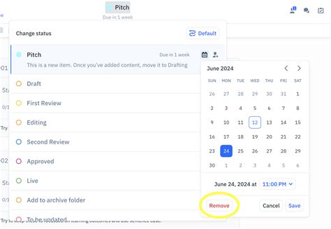 set due dates in content workflow bynder support
