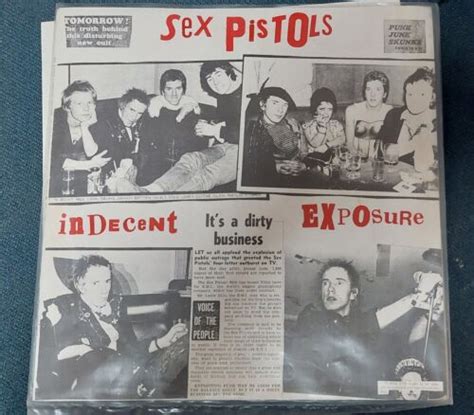 Sex Pistols Indecent Exposure Not On Label Sex Pistols 12 Lp Ex Ex Auction