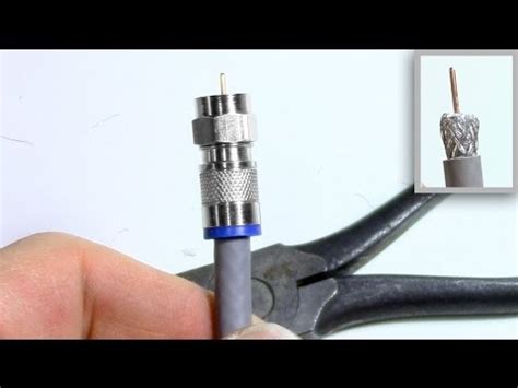 How To Put Connectors On Coax