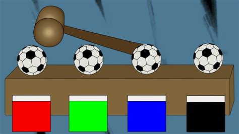 ვისწავლოთ ფერები ფერად ბურთებთან ერთად Youtube