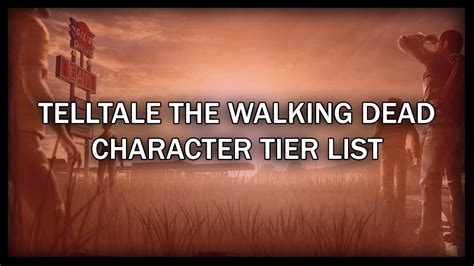 Telltale The Walking Dead Character Tier List Youtube