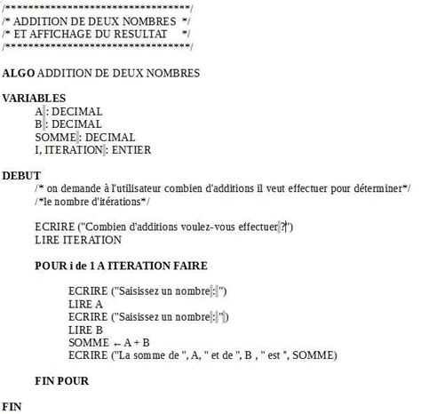 La Boucle Répéter N Fois Algorithmique Et Programmation