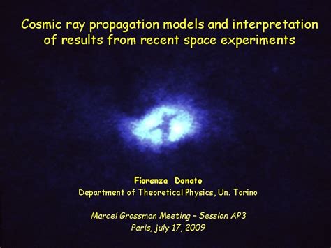 cosmic ray propagation models and interpretation of results