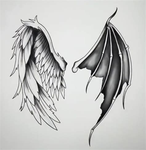 Pin By Mckenna Magathan On Tattoos Demon Tattoo Wing Tattoos On Back
