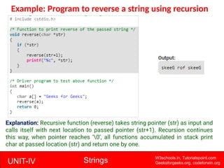 Strings Pptx C Data Structure String PPT