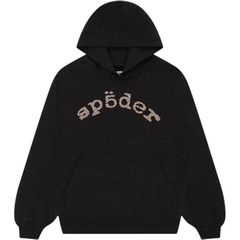 Sp5der Shirts Black Sp5der Vvs Rhinestone Hoodie Poshmark