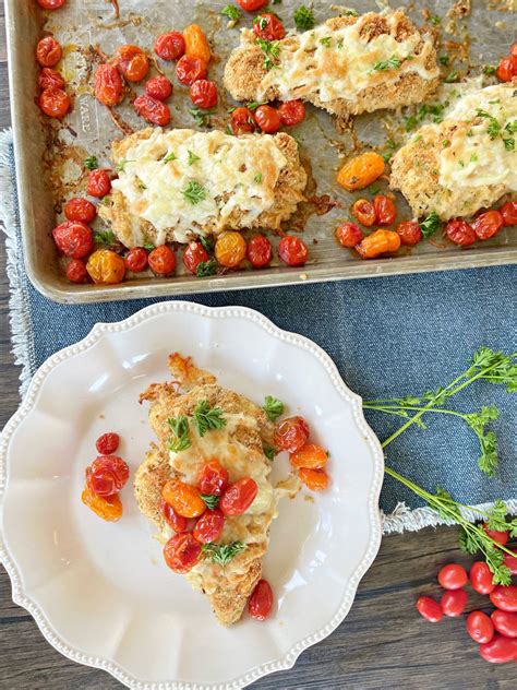 Sheet Pan Parmesan Chicken Simple And Delicious Recipe