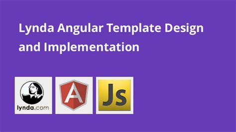 Angular Template Design And Implementation