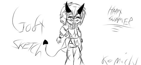 Goofy Ahh Sketch I Used A Gacha Reference Komichu By Rudyxkomichu On