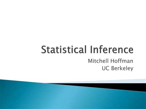 Ppt Statistical Inference Powerpoint Presentation Free Download Id