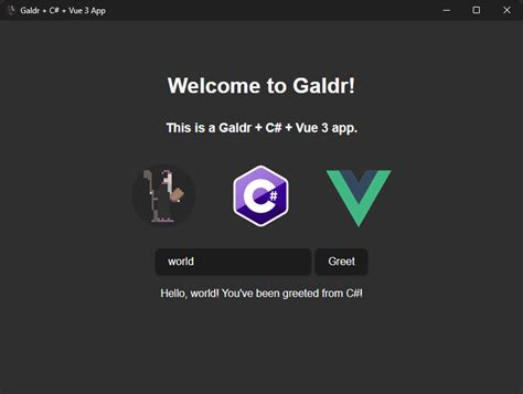 Github Rthomasv3galdr A Multi Platform Desktop App Framework For C
