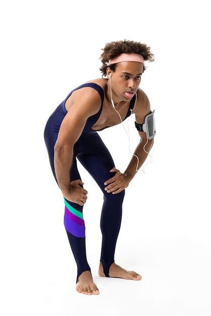 Esportiva Homem Descansando Depois De Correr Foto Gr Tis