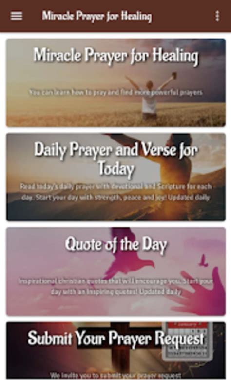Android 용 Miracle Prayer For Healing 다운로드
