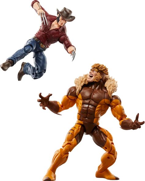 Pre Order: Marvel Legends Wolverine 50th Anniversary Series Logan vs ...