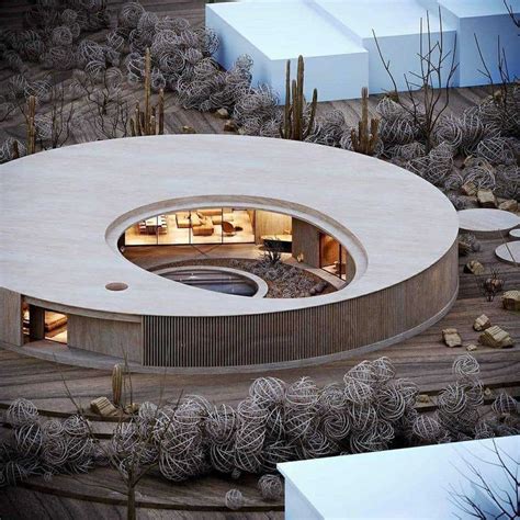 도넛 모양의 주택 디자인은 어떤 장점을 가지고 있을까 홈 라이프 미디어 Phm Zine Architecture Model House Architecture