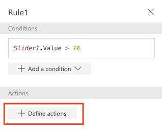 Create A Rule In Canvas Apps Power Apps Microsoft Learn