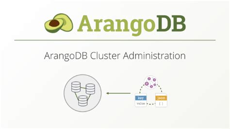 arangodb cluster administration best practices