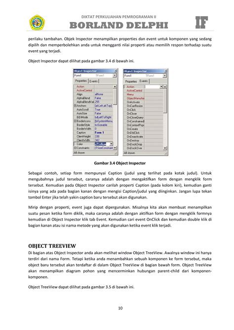 dasar dasar pemograman delphi pdf
