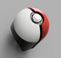 Pokeball Ring 3d Models Page 1 Stlfinder