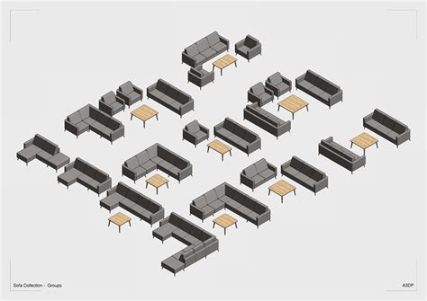 U Shaped Sofa Revit At Steve Gonzalez Blog