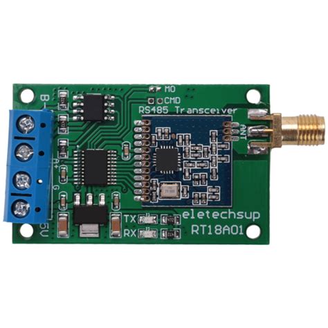 โมดูลตัวรับส่งสัญญาณ uart 868m สำหรับกล้อง ptz plc modbus rtu พอร์ต