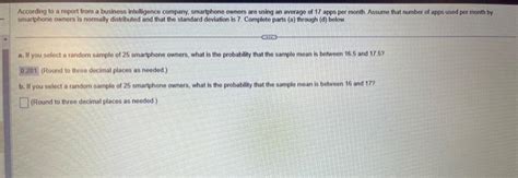 Solved Please Help Solve B And C B If You Select A Random Chegg Com