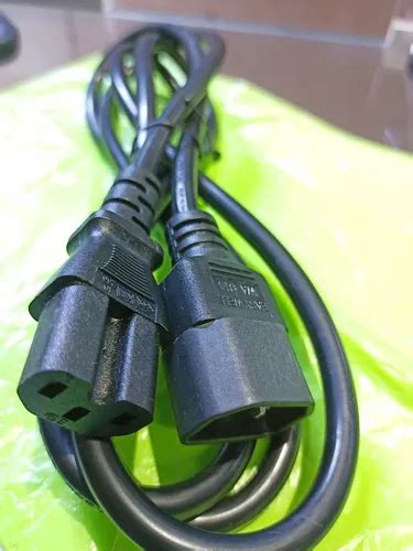 Cable Poder C14 A C15 3g1 00mm 16awg 1 8 Mtrs Mercadolibre