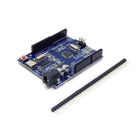 Плата мікроконтролера Arduino Uno R3 Ch340 Ft232 розєм Type C продажа цена в Украине Набори
