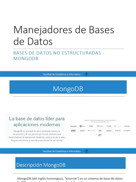 Clase16 Mongodb Pdf Mongo Db Software De Gestión De Datos