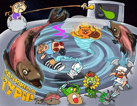 Salmonella Typhi Typhoid Fever Osmosis