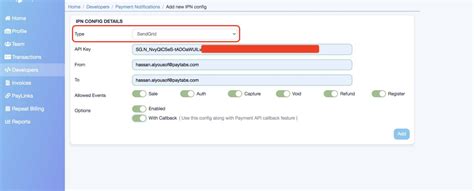 How To Integrate My Paytabs Account With My Sendgrid Account Paytabs Support Portal