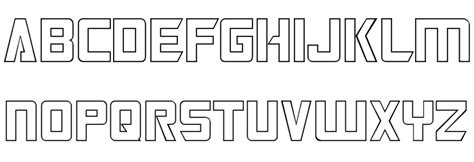 Transformers Hollow Normal Font FFonts Net