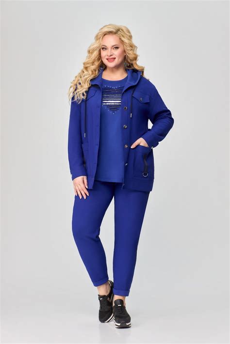 Костюм брючный 1569 василёк 1 Svetlana Style купить в интернет магазине Велесмода