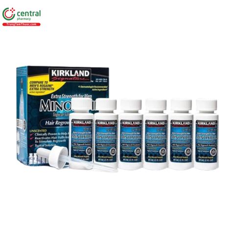 Minoxidil 5% Kirkland - Giải pháp điều trị chứng hói đầu ở nam giới