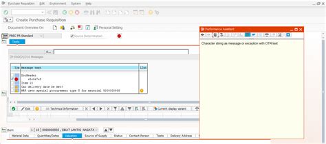 Cannot Create PR SAP Community