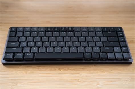Logitech MX Mechanical Mini Review A Sensible Keyboard For Sensible People The Verge