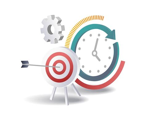 Premium Vector Analysis Of Timeframes For Target Business Development