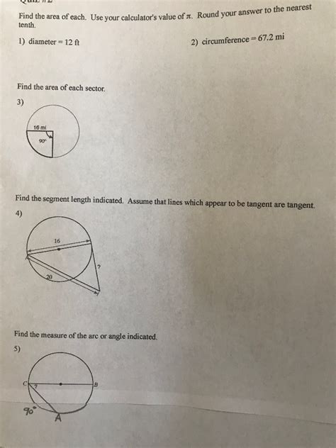solved xul 12 find the area of each use your calculator s