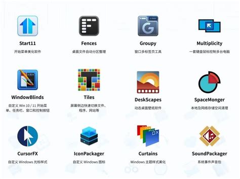 object desktop windows 生产力和个性化套件：包括 fences、start11 等 stardock 旗下 12 款